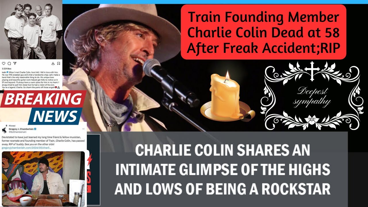 Train Founding Member Charlie Colin Dead at 58 After Freak Accident ...