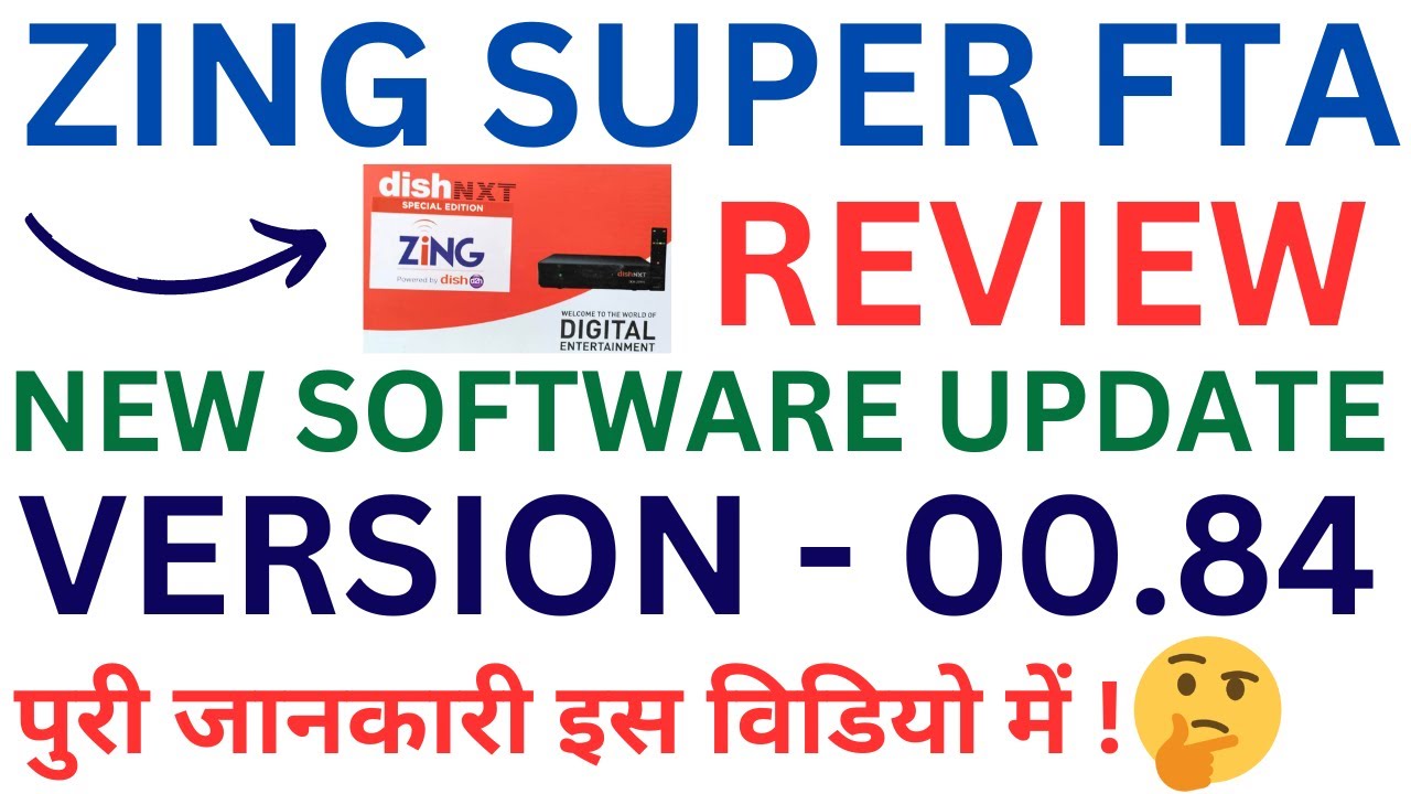 Zing Super FTA Set Top Box Review Video on New Software Update Version ...