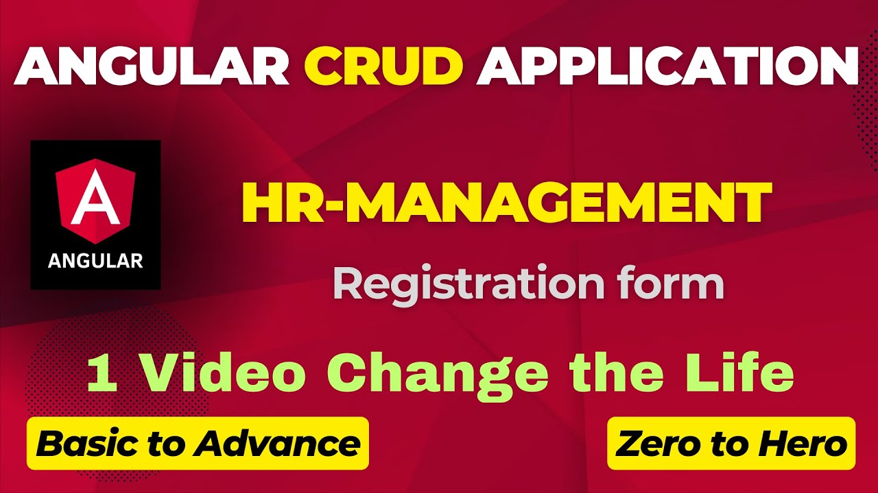 Angular Crud Angular Project Angular Application Angular Crud Operations In Hindi Urdu 6608