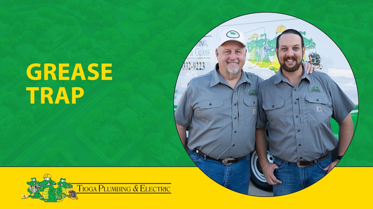 Grease Trap | Plumber Bedford, TX - YouTube