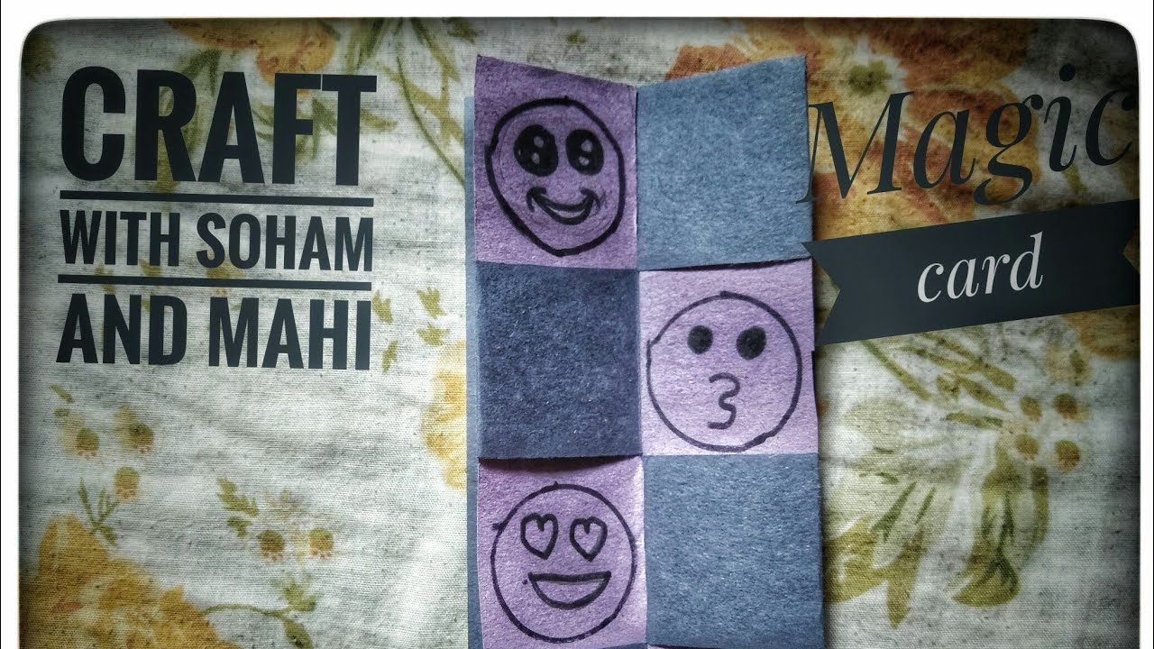 How to make magic card - YouTube