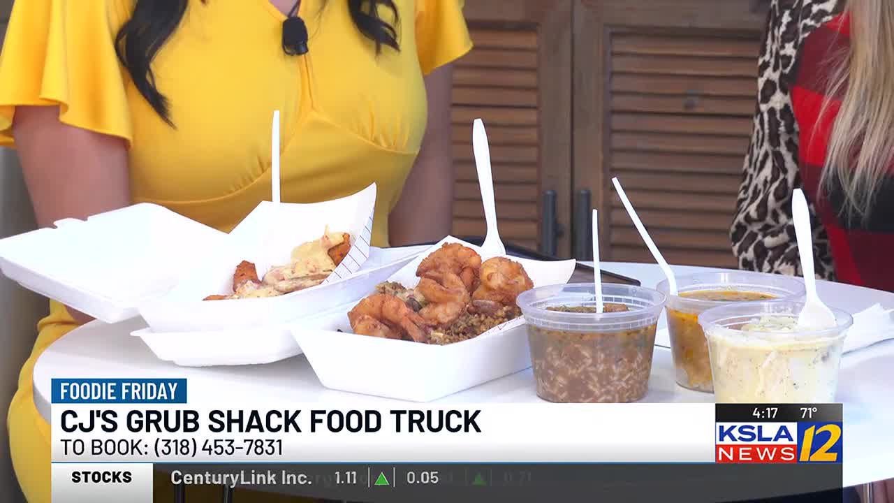 Foodie Friday: CJ's Grub Shack food truck - YouTube