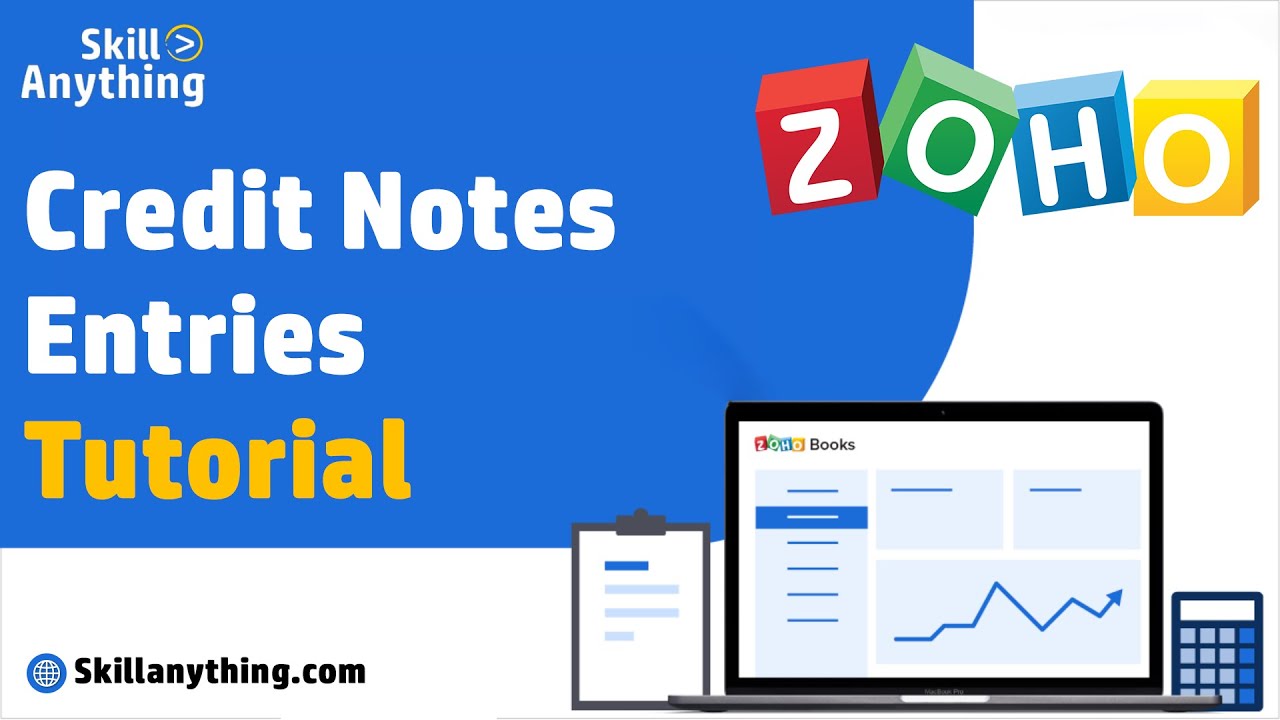 Creating Credit Notes in Zoho Books - Learn about Zoho Book - YouTube