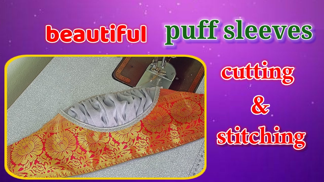 New model blouse puff sleeves cutting & stitching//beautiful and styles ...