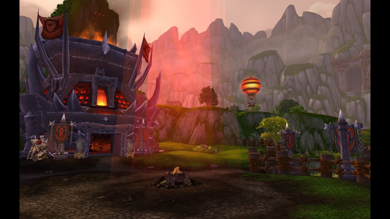 World of Warcraft: Druid PVP Deepwind Gorge - Win in 9 people - YouTube