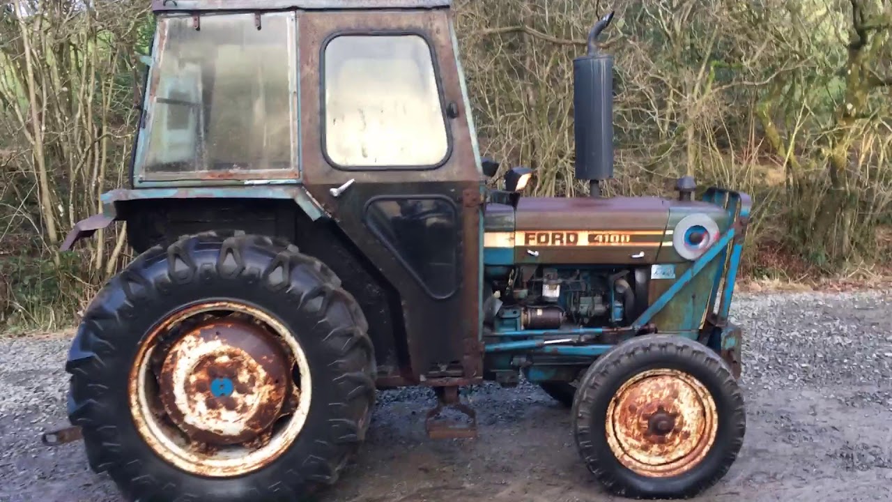 FORD 4100 TRACTOR 1980 VERY ORIGINAL NOW SOLD BY www.catlowdycarriages ...