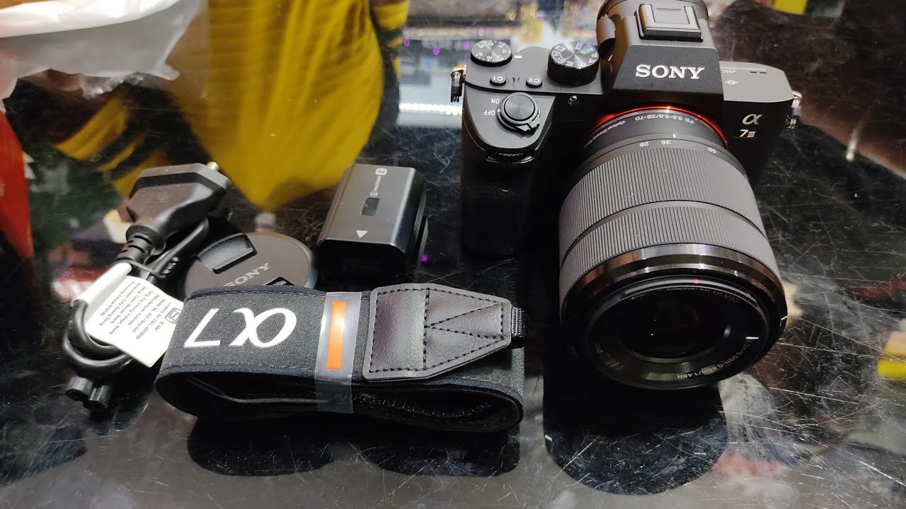 Unboxing Sony A7iii | Secondary Camera For Wedding Video and Live ...