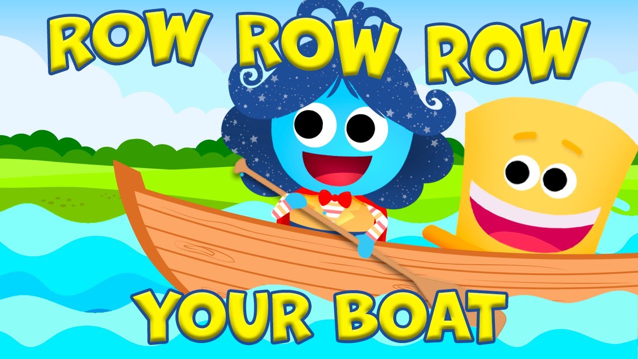 Row Row Row Your Boat | Maddy and her Magic Hatty Show | Nursery Rhymes ...