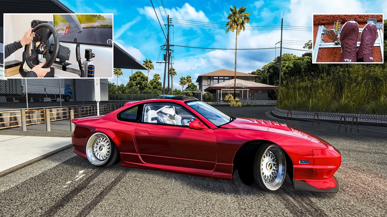 Insanely Drifting Low Gang s15 in Osaka Port | Assetto Corsa - YouTube