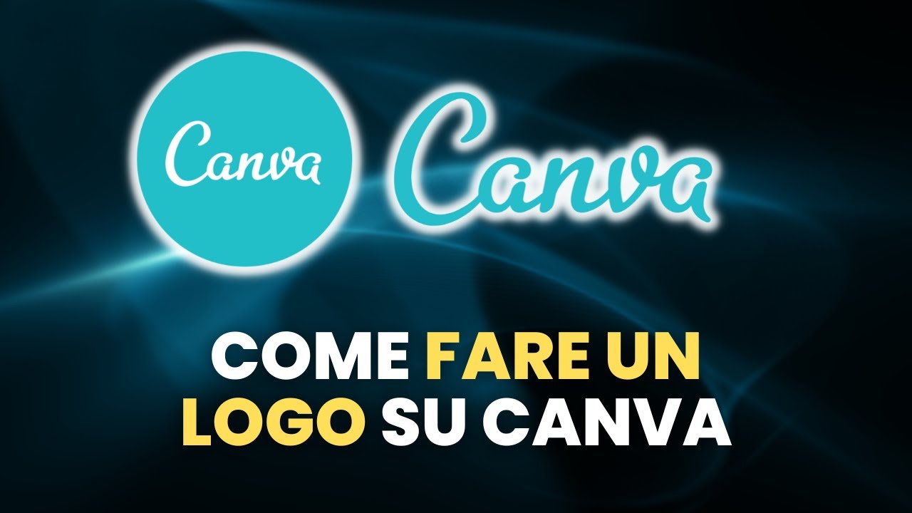 Come FARE UN LOGO su Canva - Guida Pratica per Principianti - YouTube