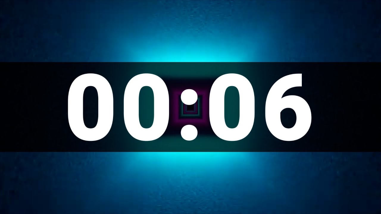 6 Second Timer with Cool Upbeat Music for Kids, Chill Instrumental ...