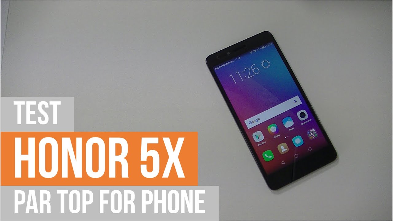 HONOR 5X - test par TFP - YouTube