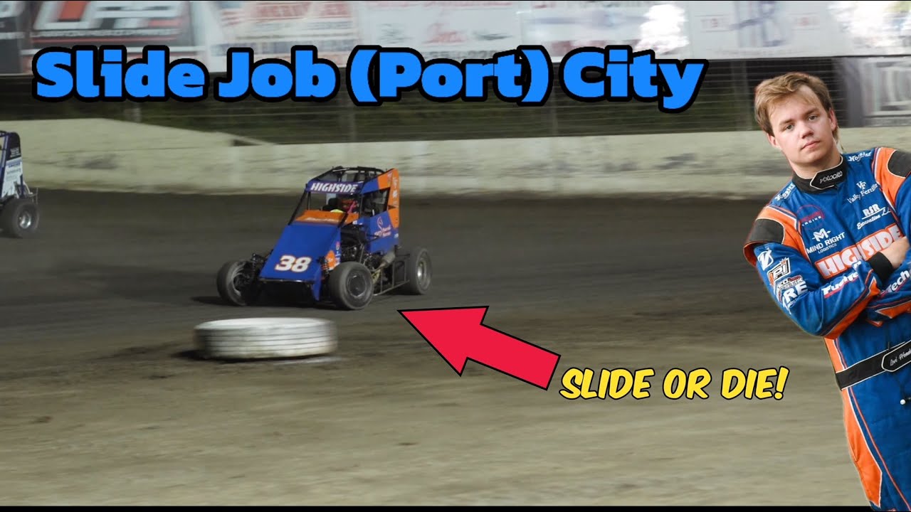 FROM ROUGH, TO SLIDE JOB CITY! (Racing a Characteristic Track at Port ...