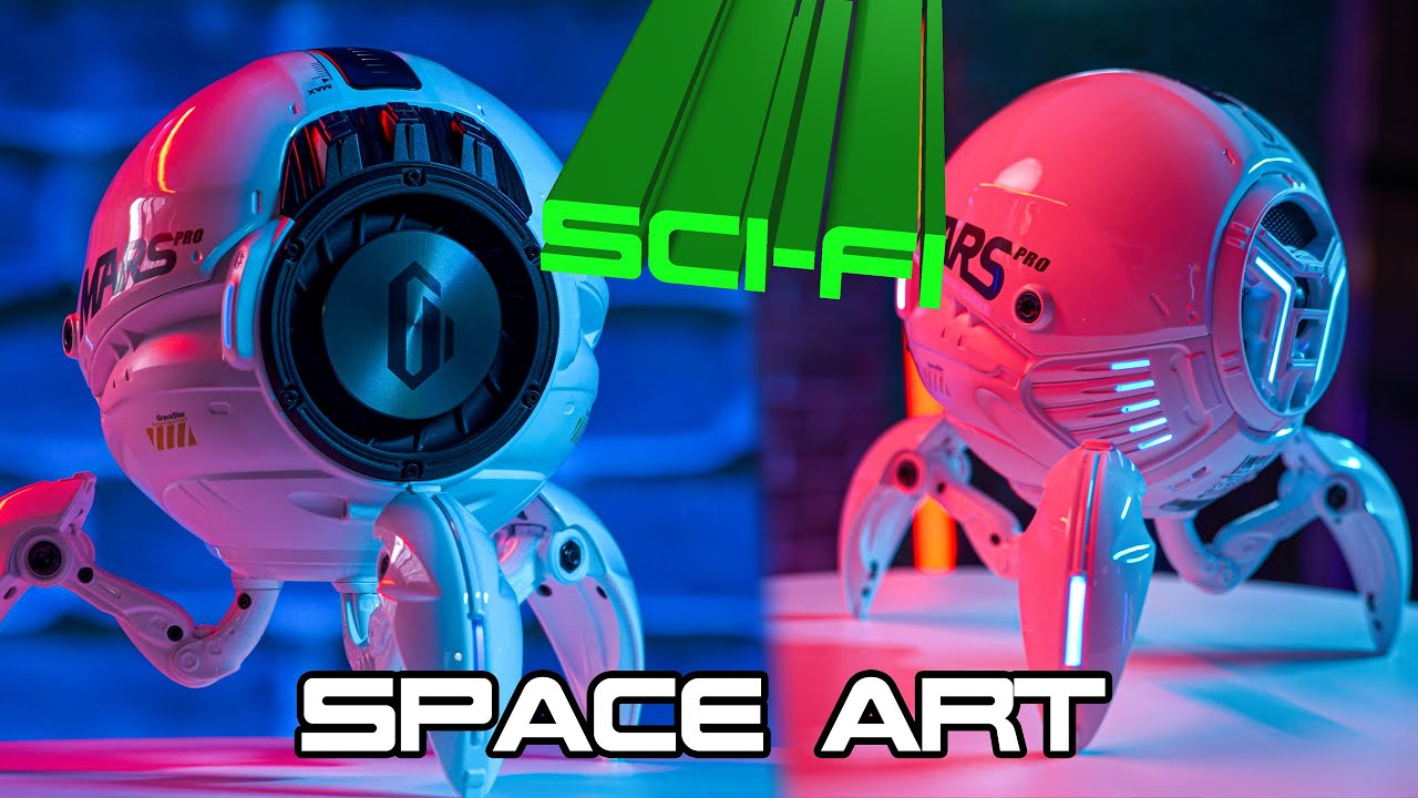 Hi-Fi Sci-Fi SPACE ART! Gravastar MARS Pro Bluetooth Speaker (In-Depth ...