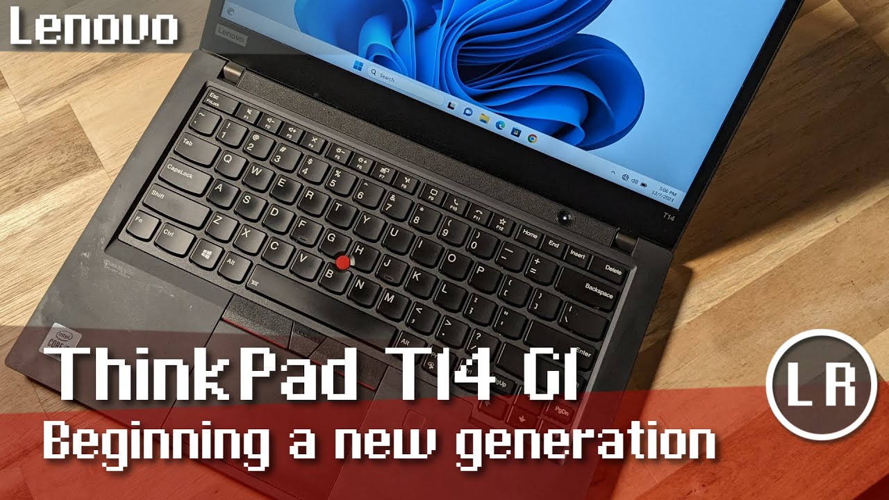 Lenovo ThinkPad T14 G1: Beginning a new generation - YouTube
