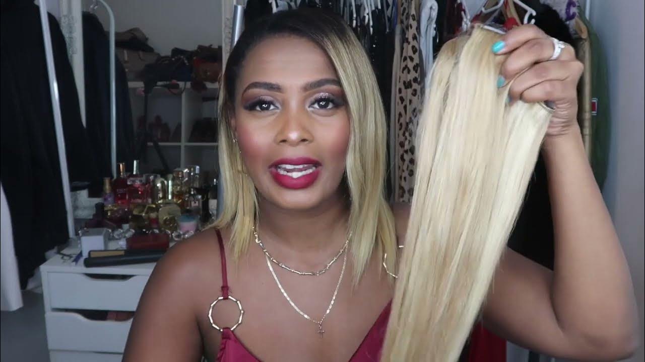 Mrshair Clip In Hair Review Clip In Hair Extensions P27 613 Color Aliexpress Hair Review