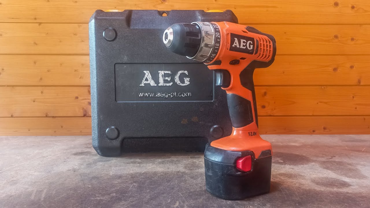 Cordless screwdriver AEG BS 12 G test - YouTube