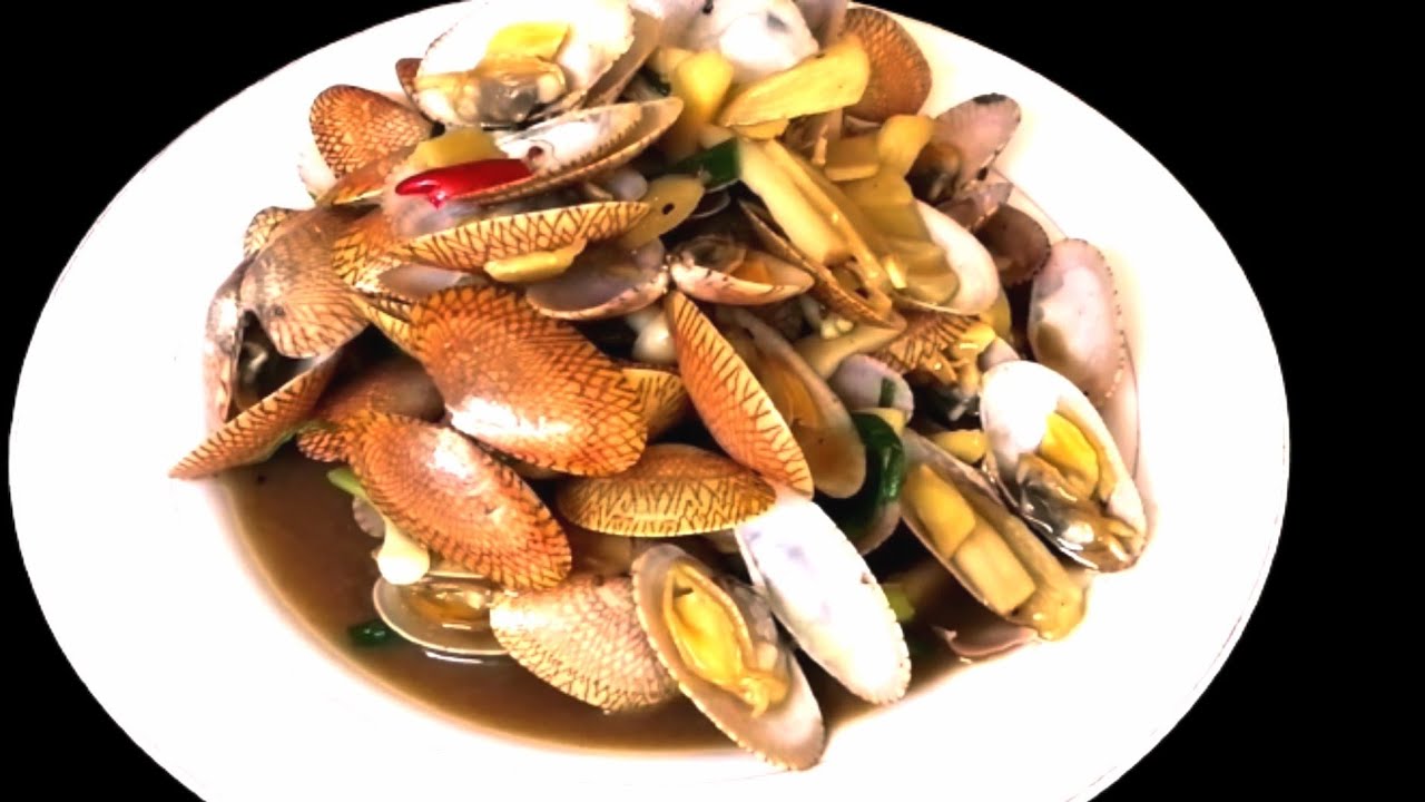 របៀបឆារប្រៃផ្អែមខ្យងហូល / Stir fried sea snail reciep /deliciuse food ...