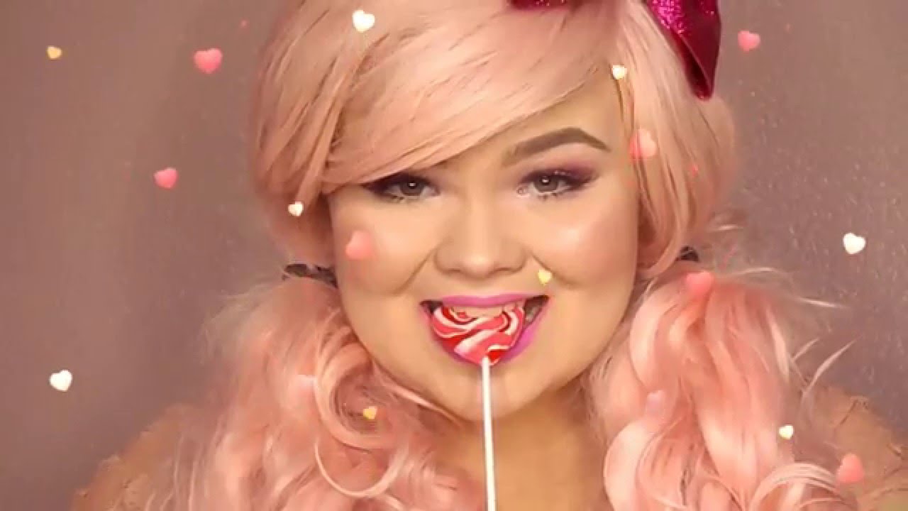 Sweetheart Valentines Day Makeup Tutorial. - YouTube
