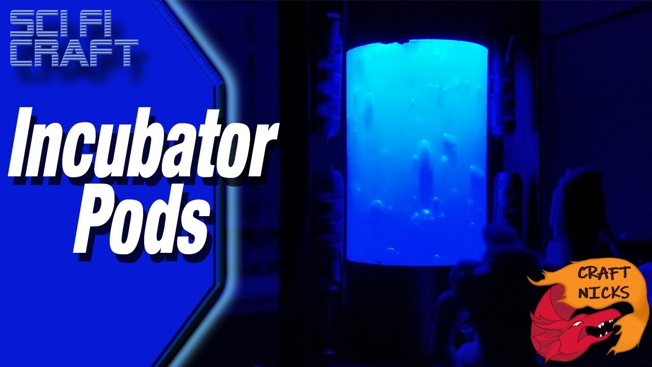 Sci Fi Incubator Pods| Scatter Terrain (Starfinder, Warpshell, Esper ...