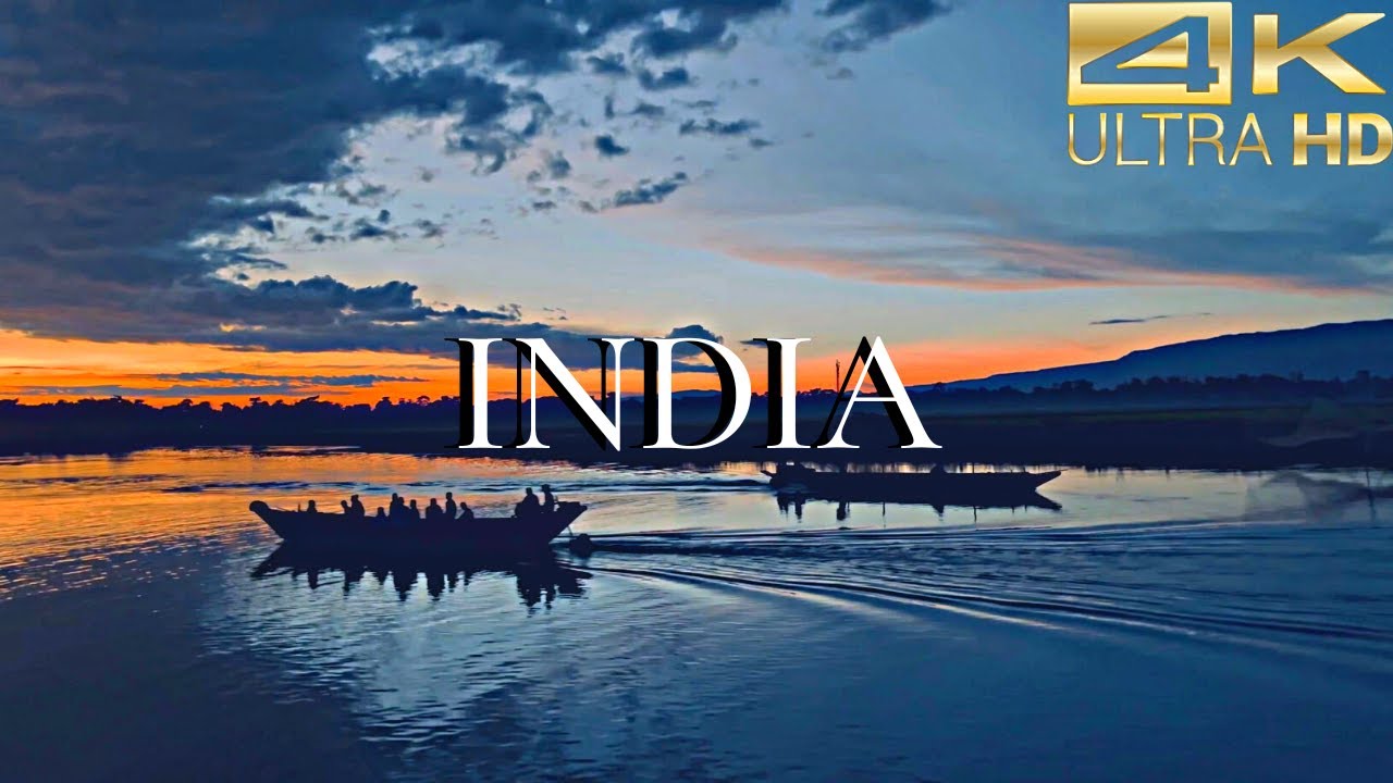 India In 4K & Relaxing Meditation Music - YouTube