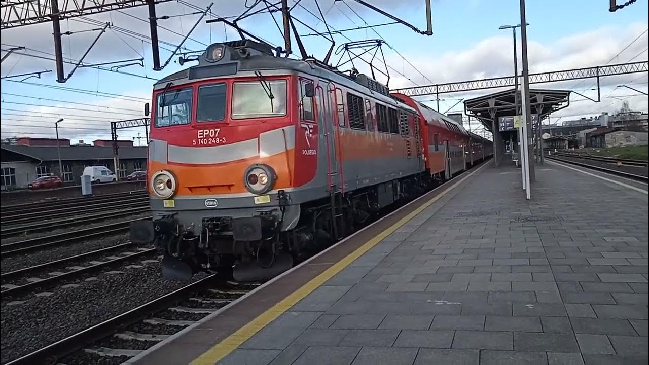 ODJAZD EP07-2004 JAKO REGIO RELACJI: POZNAŃ GŁÓWNY-WROCŁAW GŁÓWNY - YouTube