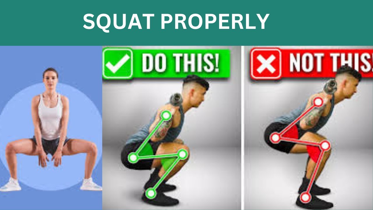 Learn How to Squat Properly: A Step-by-Step Guide to Mastering the ...