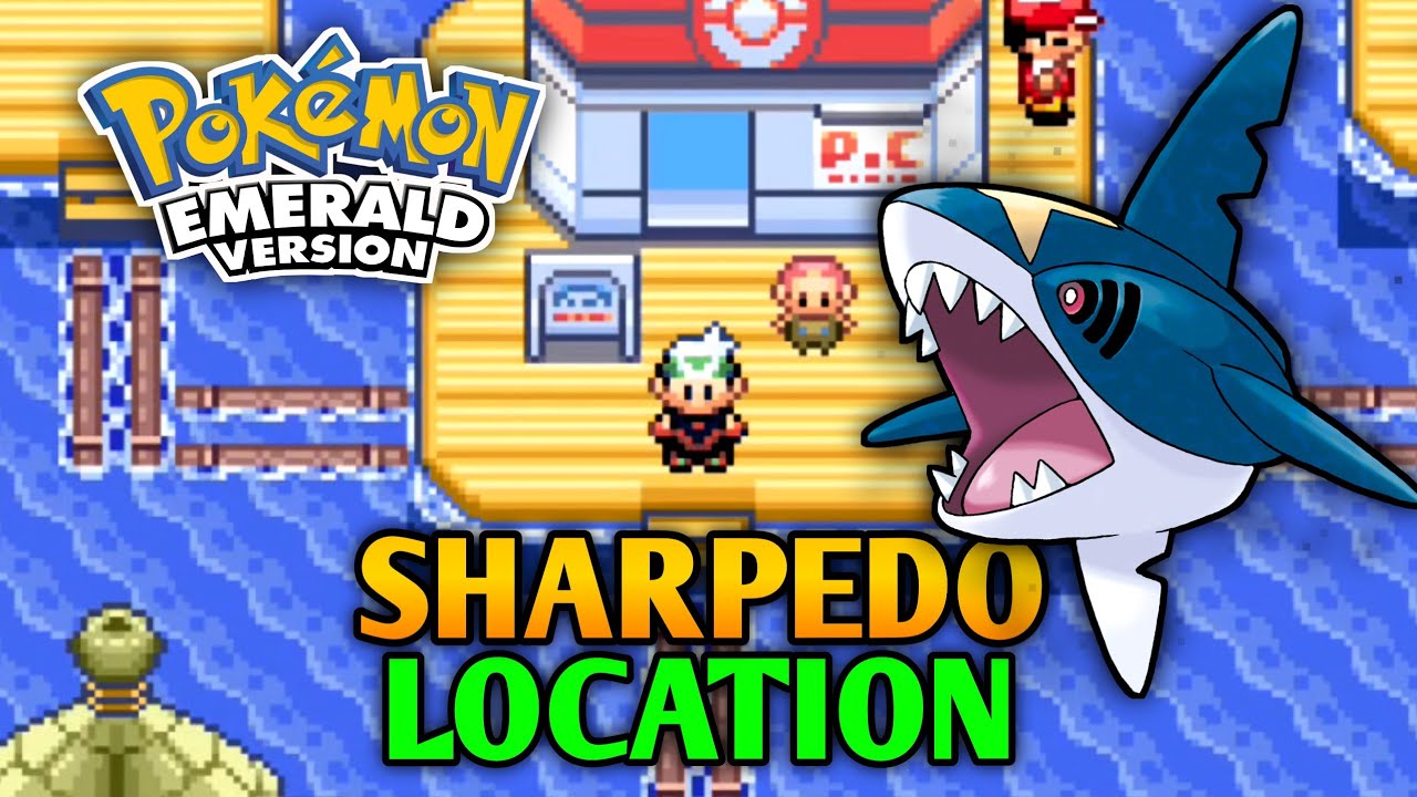 How To Catch Sharpedo In Pokemon Emerald - Sharpedo Location - YouTube