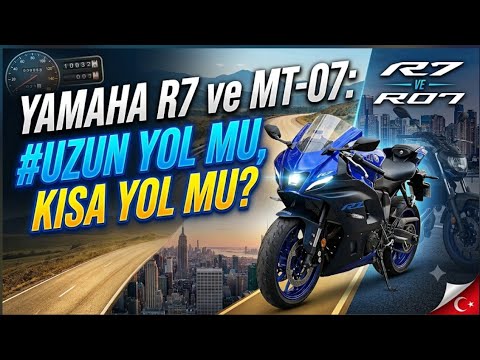 #yamaha R7 ve 07 kısa bir uzun yol #1