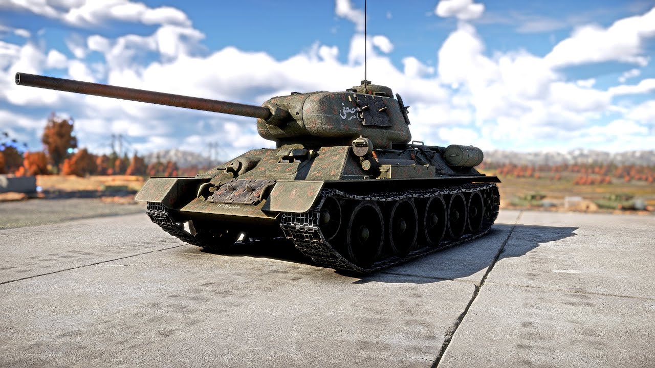 The Soviet Juggernaut || T-34-85 in War Thunder - YouTube