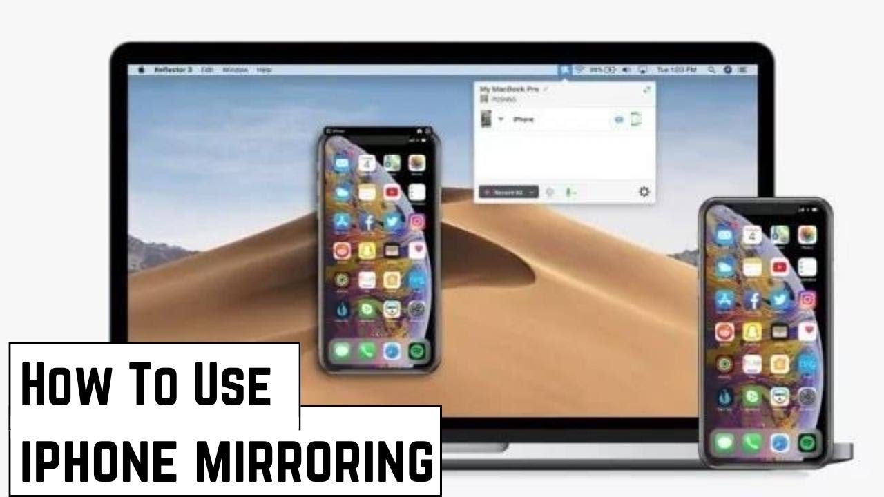 How to Use iPhone Mirroring iOS 18 - YouTube