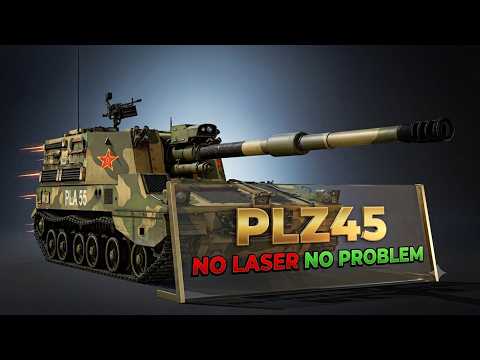 WAR THUNDER PLZ45 TIPS AND TRICKS | PLZ45 NO LASER NO PROBLEM