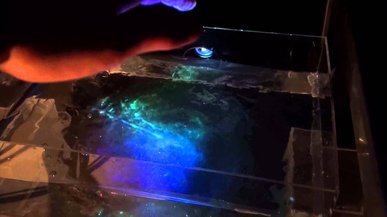 Interactive Water Projection Test02 - YouTube
