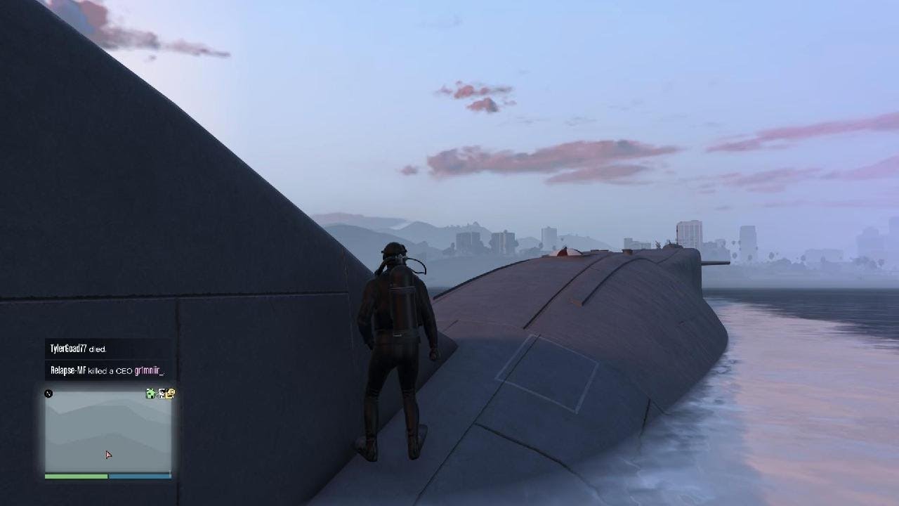 Grand Theft Auto V DEE BADCO sub hunter 💥🤣 - YouTube