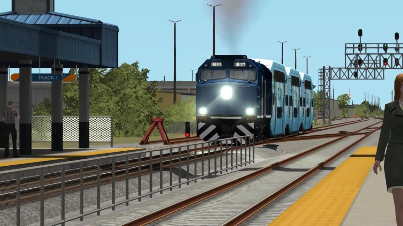 Train Simulator 2021 Tri-Rail F40PH Test Run! - YouTube