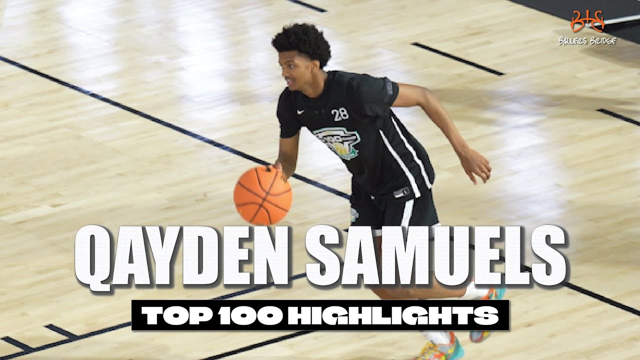 Ready For The Level Up | Qayden Samuels putting in work at NBPA TOP 100 ...