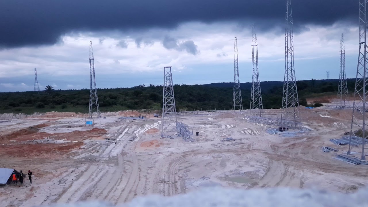 Gardu Induk 500kv Perawang Riau - YouTube