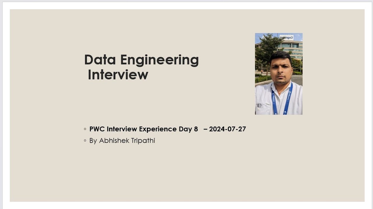 Day 8 Pwc Interview Question Interview Question For Dataengineer Pysparksql Youtube