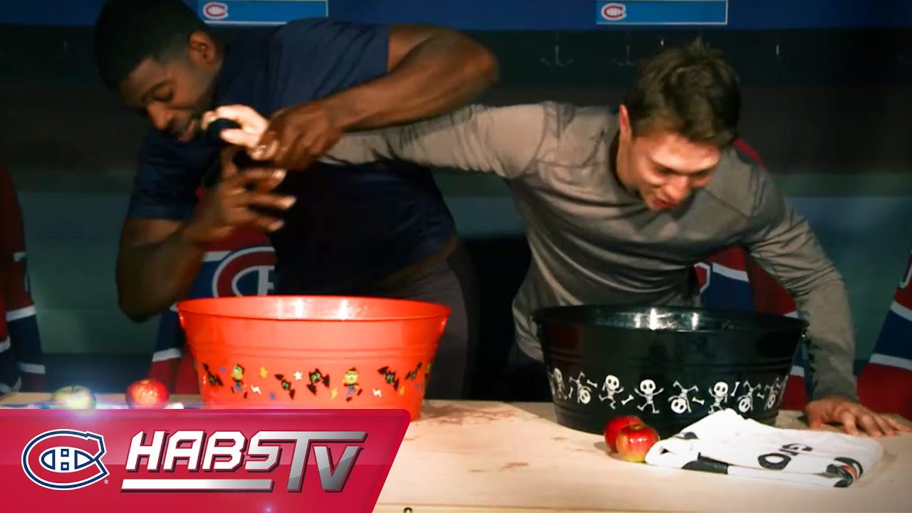 Le duel: Le jeu des pommes flottantes - YouTube