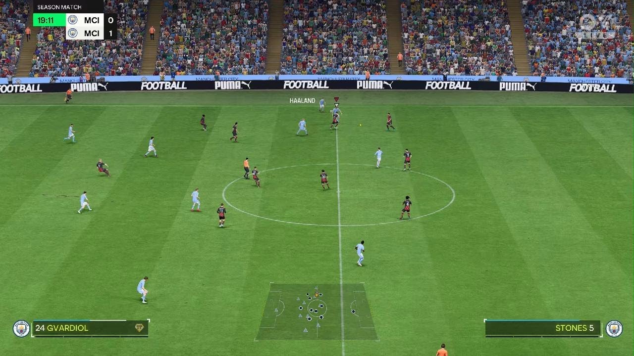 EA SPORTS FC 24 MCI vs MCI - YouTube