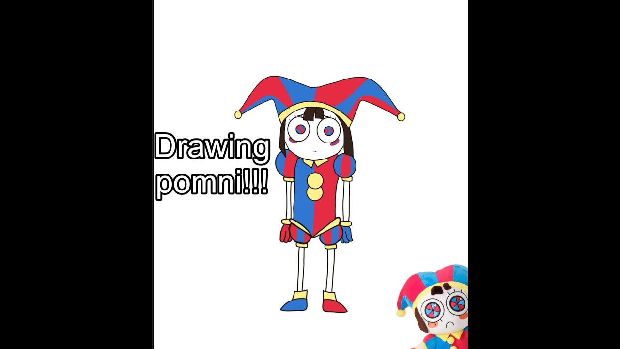 Drawing pomni from the amazing digital circus! - YouTube