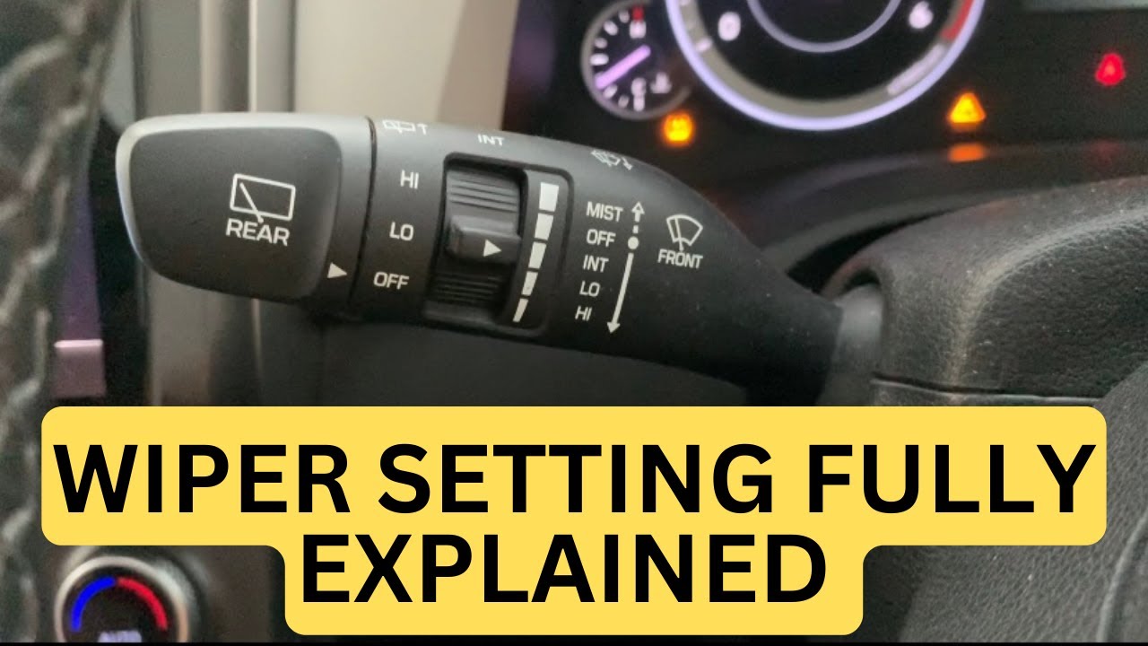 Wiper Setting in Creta Sx Executive 2021. Full Detailed video| - YouTube