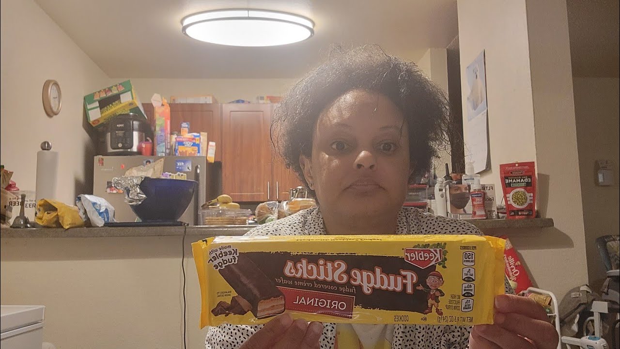 Trying the new fudge sticks - YouTube