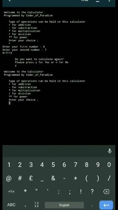 Make Calculator in python | Better then Python Interpreter Calculator | #Fast_Tutorial 1 #python ...