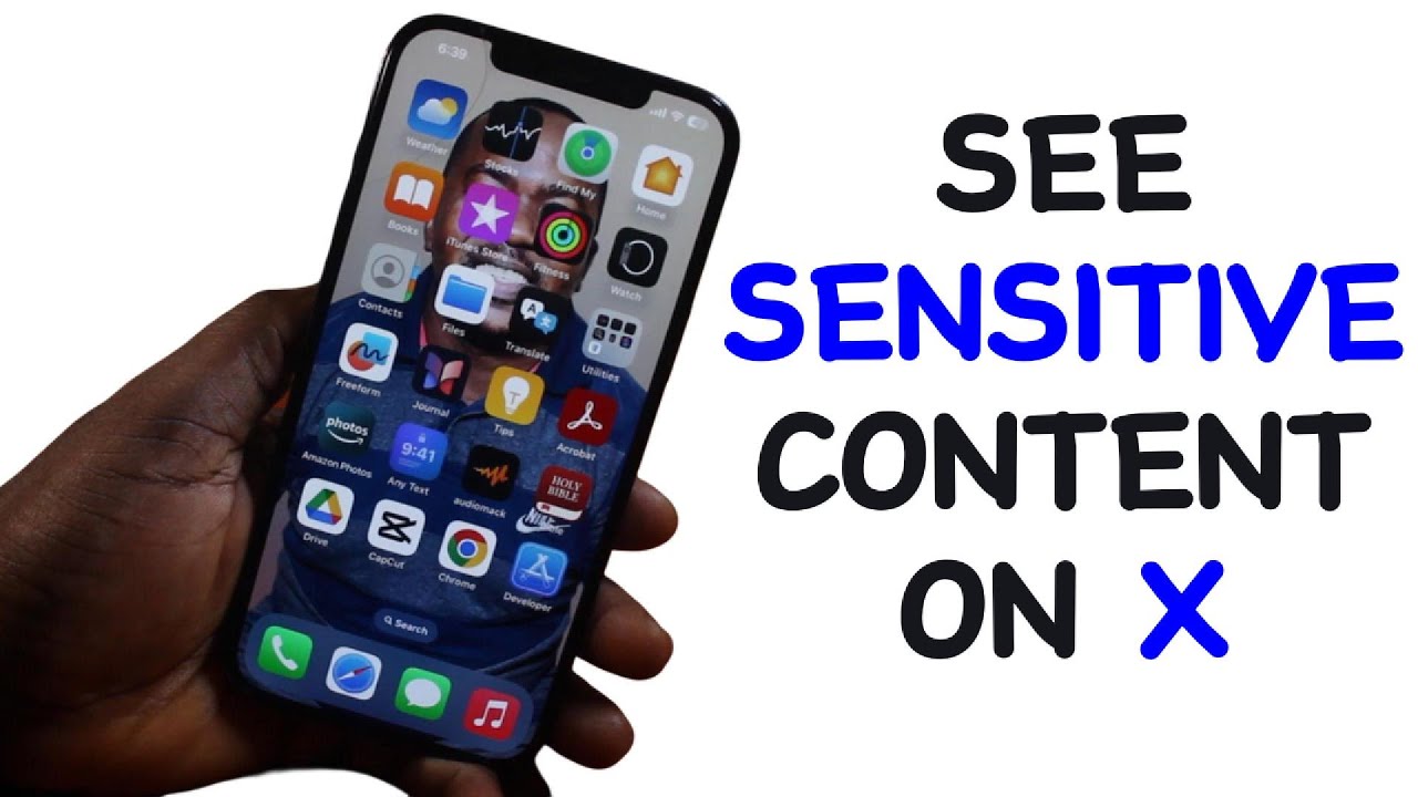 How to See Sensitive Content on X - YouTube
