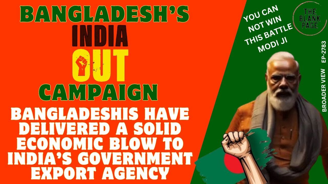 India Out campaign: The collective wisdom of Bangladesh has stunned ...