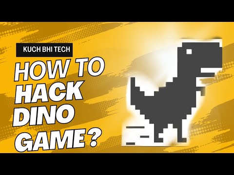 How to hack dino game in 2 minutes ? - YouTube