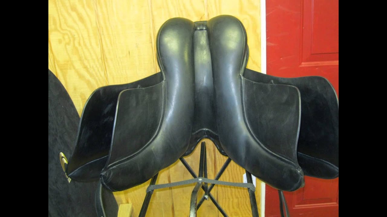 Beval Used Dressage Saddle 17" M 18553 - YouTube