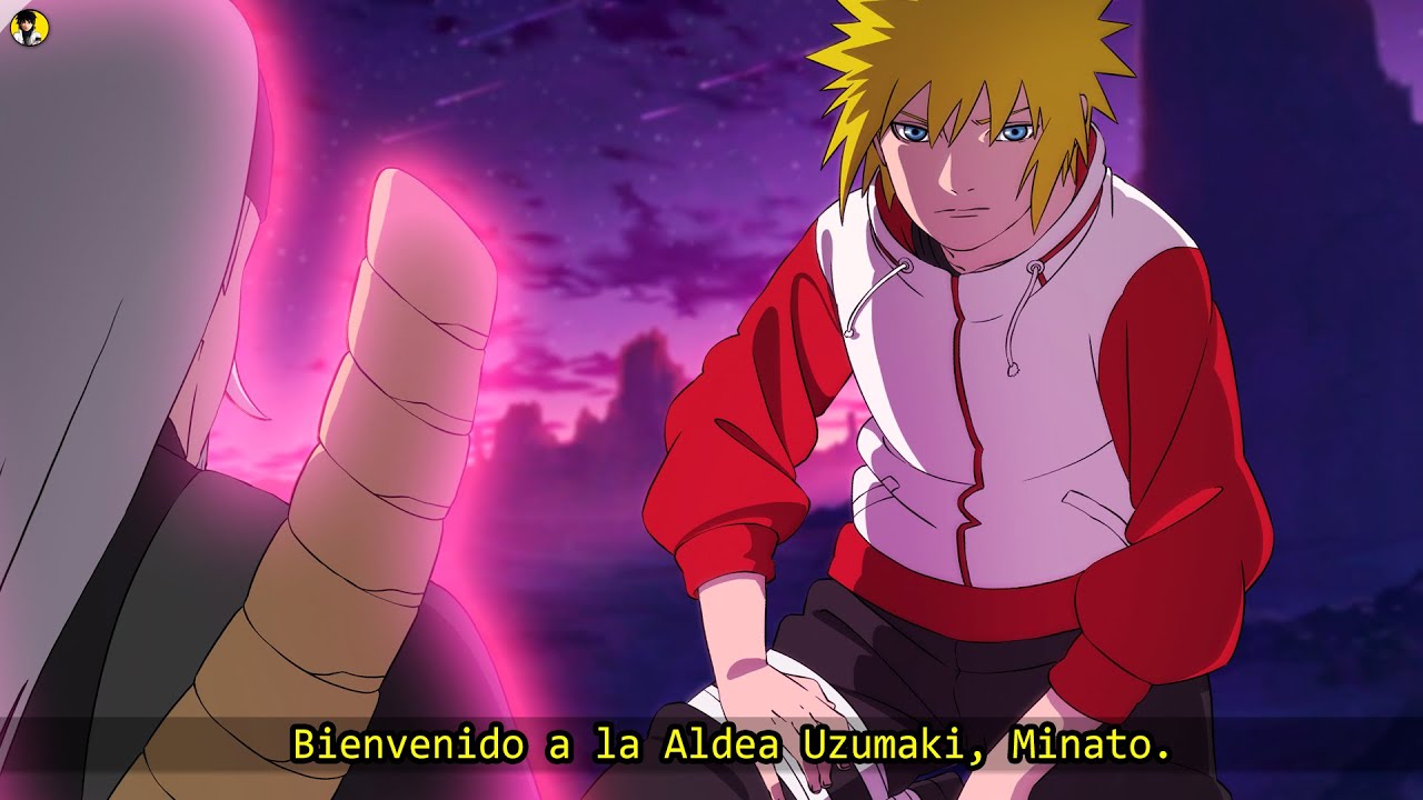 Minato Namikaze VIAJA a la Aldea del CLAN UZUMAKI - YouTube