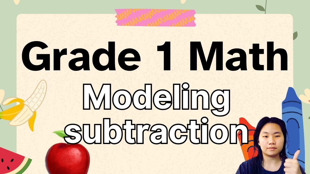 Tinateach Grade 1 Mathematics | Lesson 32 : Modeling Subtraction - YouTube
